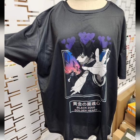 my hero academia | Shirts | Nwot My Hero Academia Dabi Xl Tshirt | Poshmark